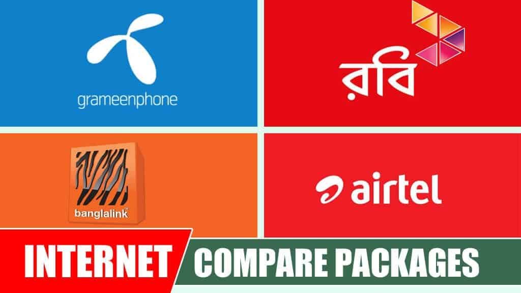 Compare Internet Packages 2023 GP Banglalink Airtel Robi Updated Compare Internet Packages 2023 GP Banglalink Airtel Robi Updated